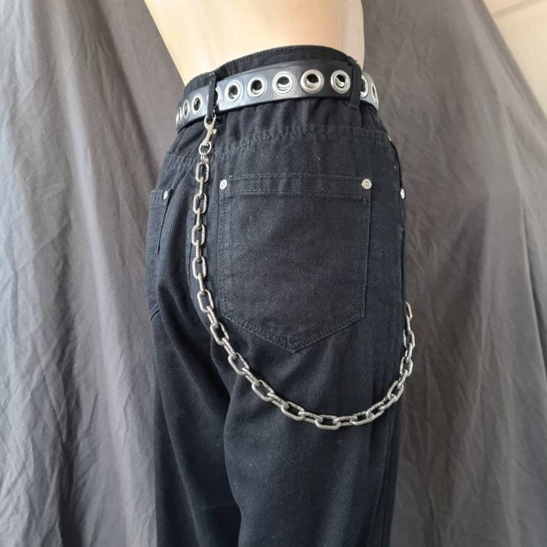 Thick Wallet Chain, Bulky, Chunky, Heavy Belt Chain, 90's Trouser Chain ...