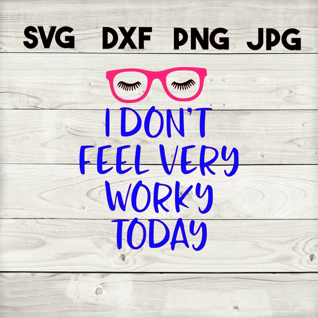 Work SVG, DXF, Png, Jpg, Digital Download, Silhouette, Cricut - Etsy