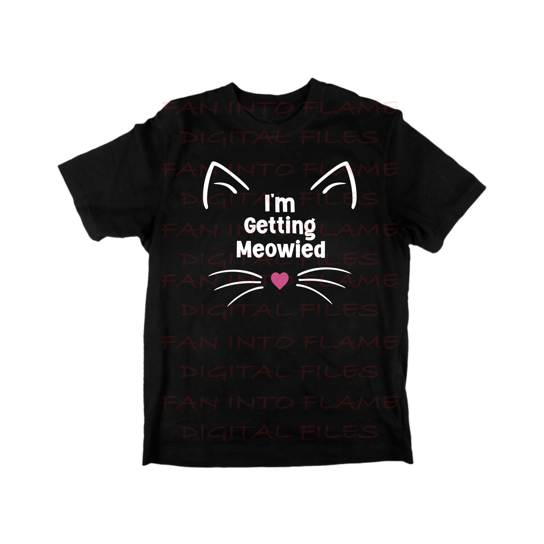 Meowied SVG, DXF, Png, Jpg, Digital Download, Silhouette, Cricut - Etsy