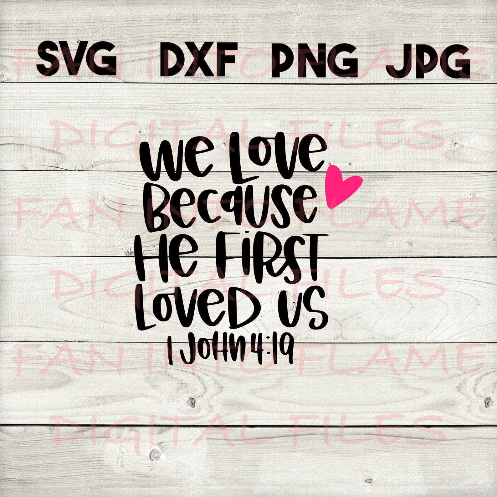 John 2 SVG, DXF, Png, Jpg, Digital Download, Silhouette, Cricut ...