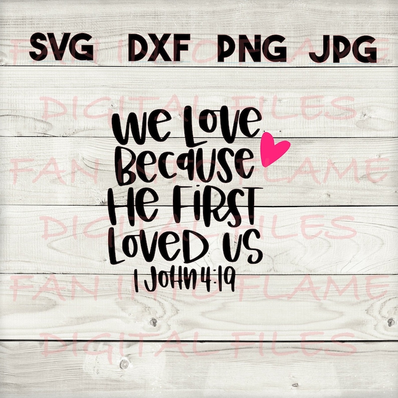 John 2 SVG DXF Png Jpg Digital Download Silhouette - Etsy