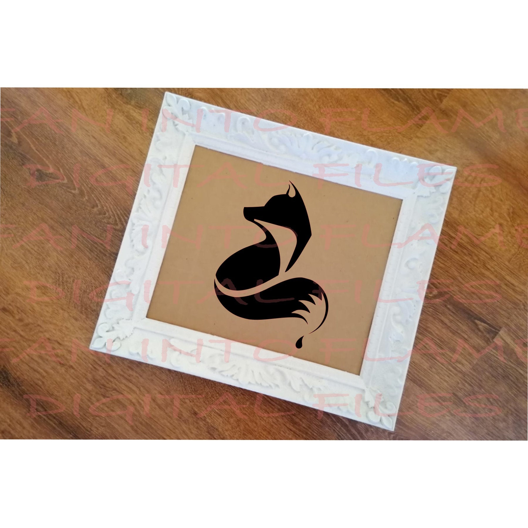 Fuchs SVG, DXF, png, jpg, digitaler Download, Silhouette, Cricut ...