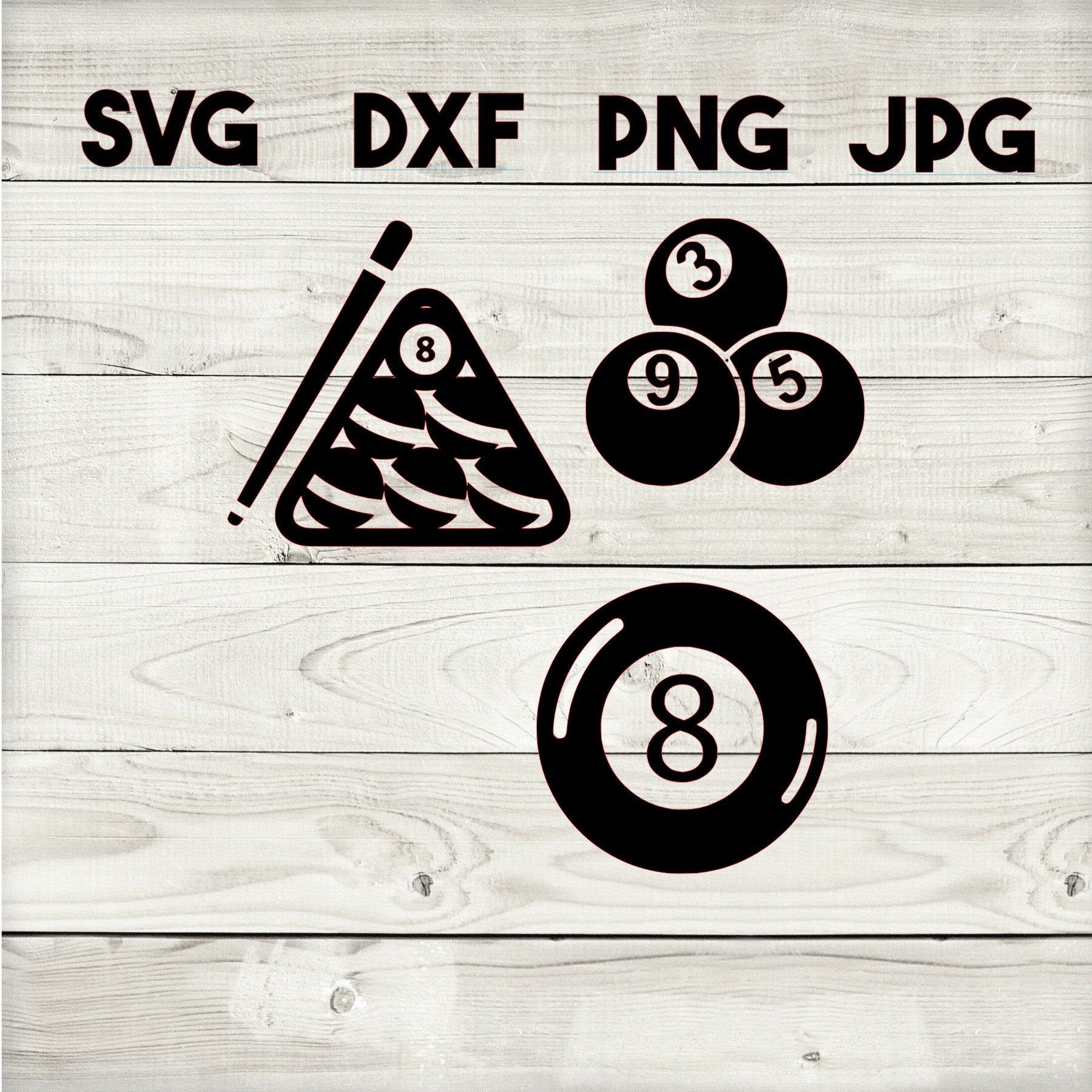 Pool SVG DXF Png Jpg Digital Download Silhouette Cricut - Etsy Canada