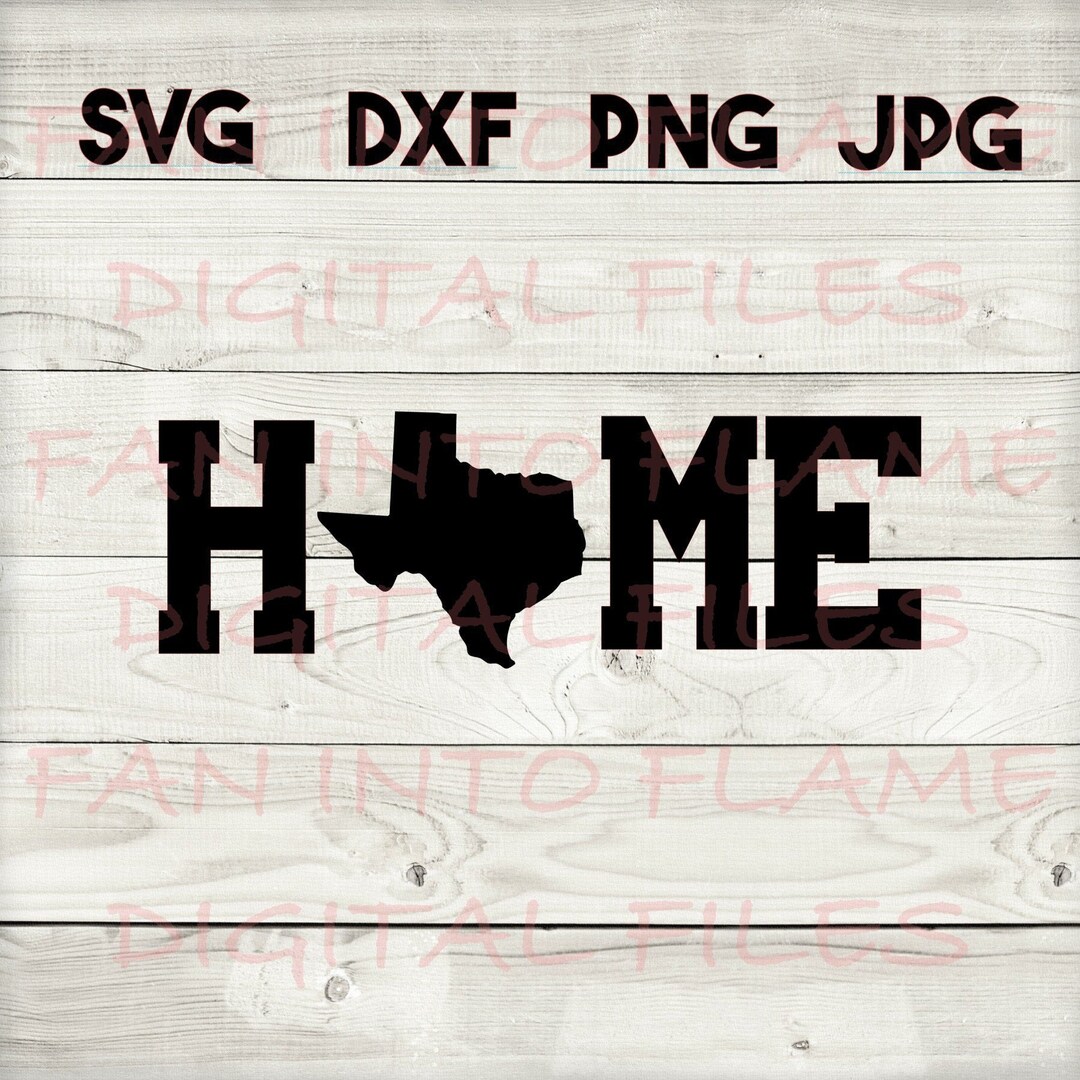 Inicio Texas SVG DXF png jpg descarga digital silueta - Etsy España