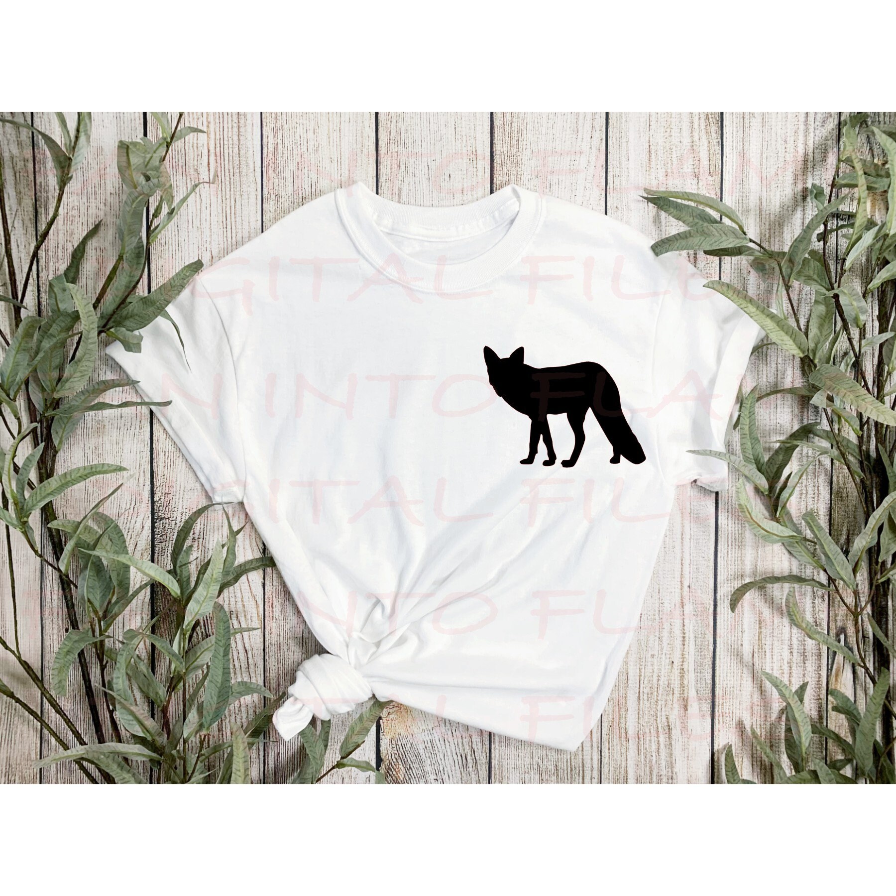 Fuchs SVG, DXF, png, jpg, digitaler Download, Silhouette, Cricut ...