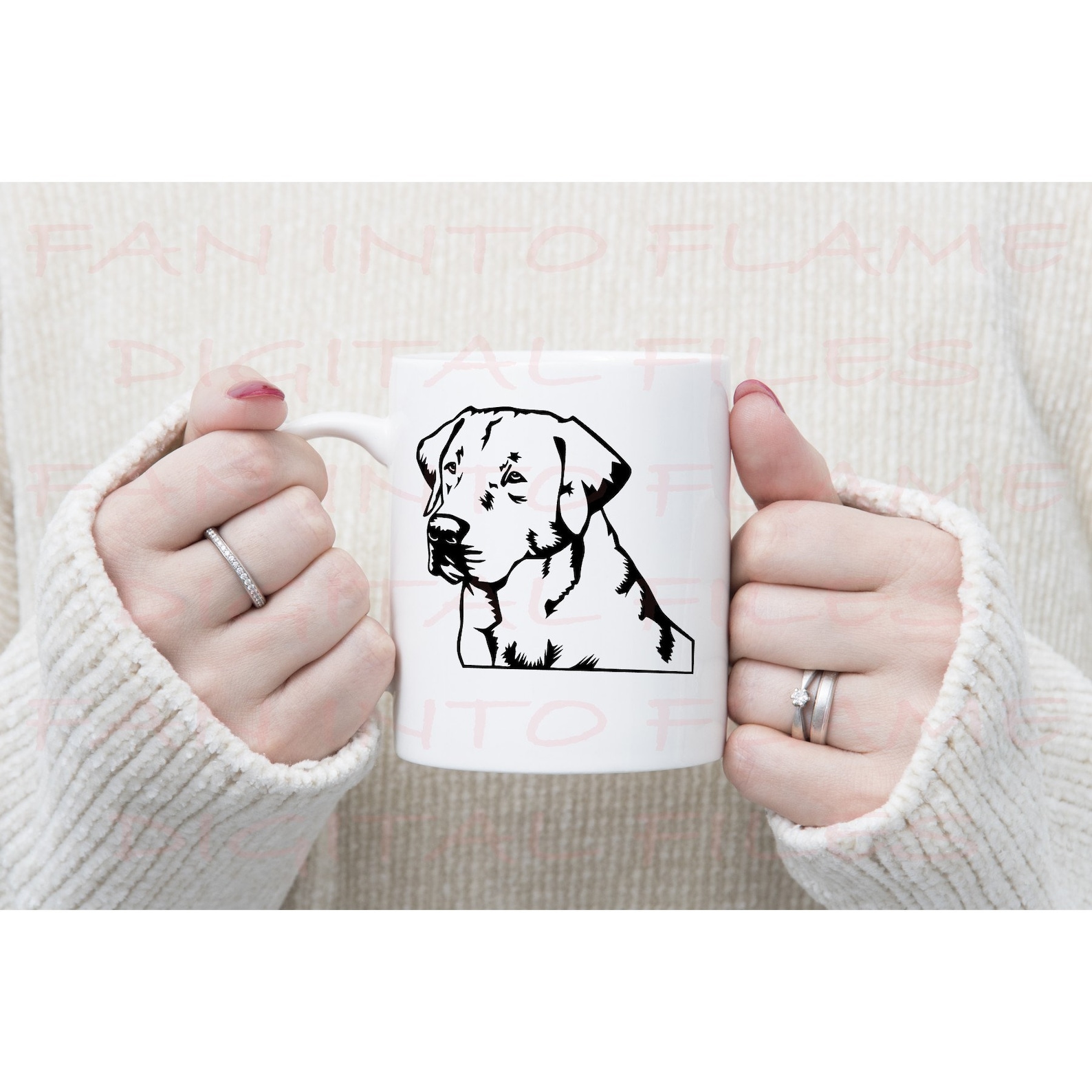 Labrador 1 SVG DXF Png Jpg Digital Download Silhouette - Etsy
