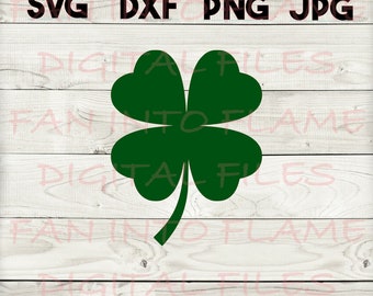 Four Leaf Clover Dxf - Etsy