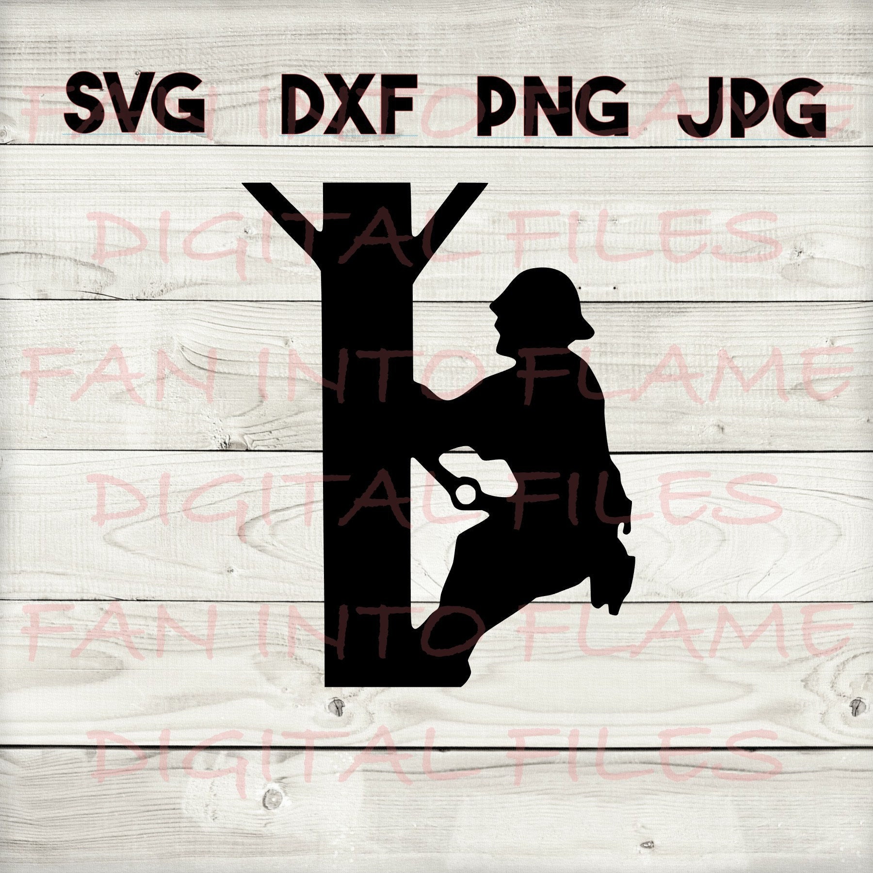 Lineman SVG DXF png jpg descarga digital silueta cricut | Etsy
