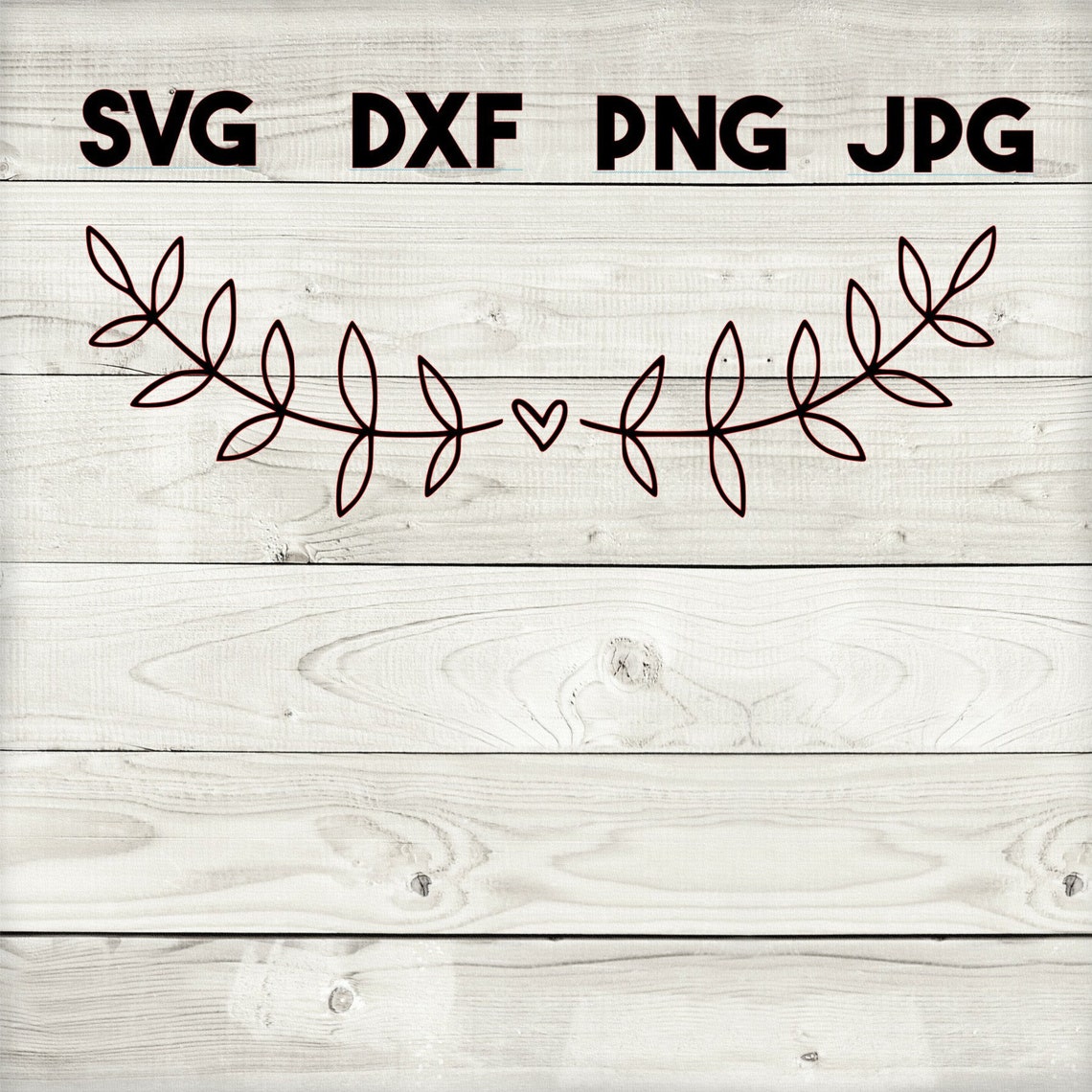 Laurel Swag SVG DXF Png Jpg Digital Download Silhouette - Etsy