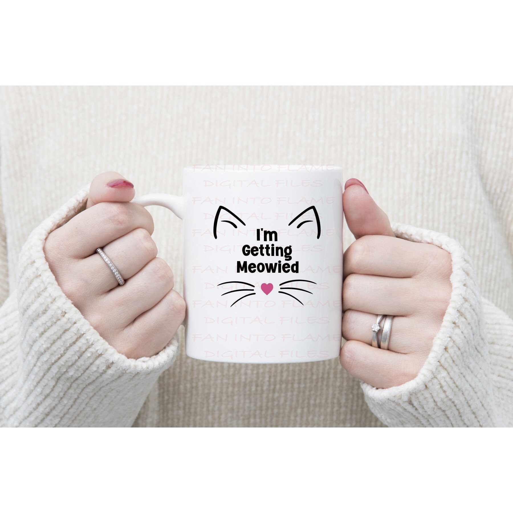 Meowied SVG, DXF, Png, Jpg, Digital Download, Silhouette, Cricut - Etsy