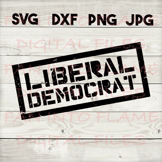 Liberal Democrat SVG DXF Png Jpg Digital Download - Etsy