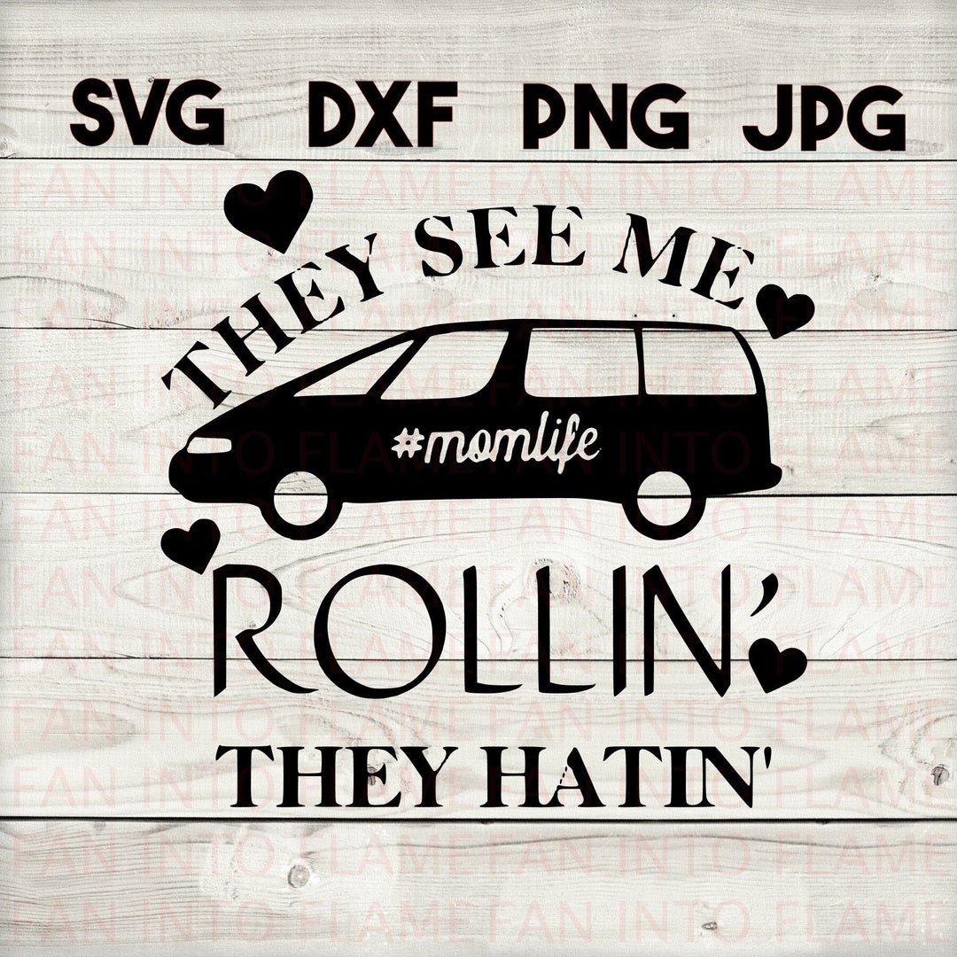Rollin SVG, DXF, Png, Jpg, Digital Download, Silhouette, Cricut - Etsy