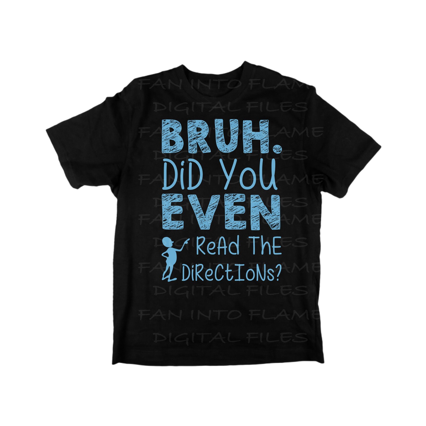 Bruh Directions SVG DXF Png Jpg Digital Download - Etsy