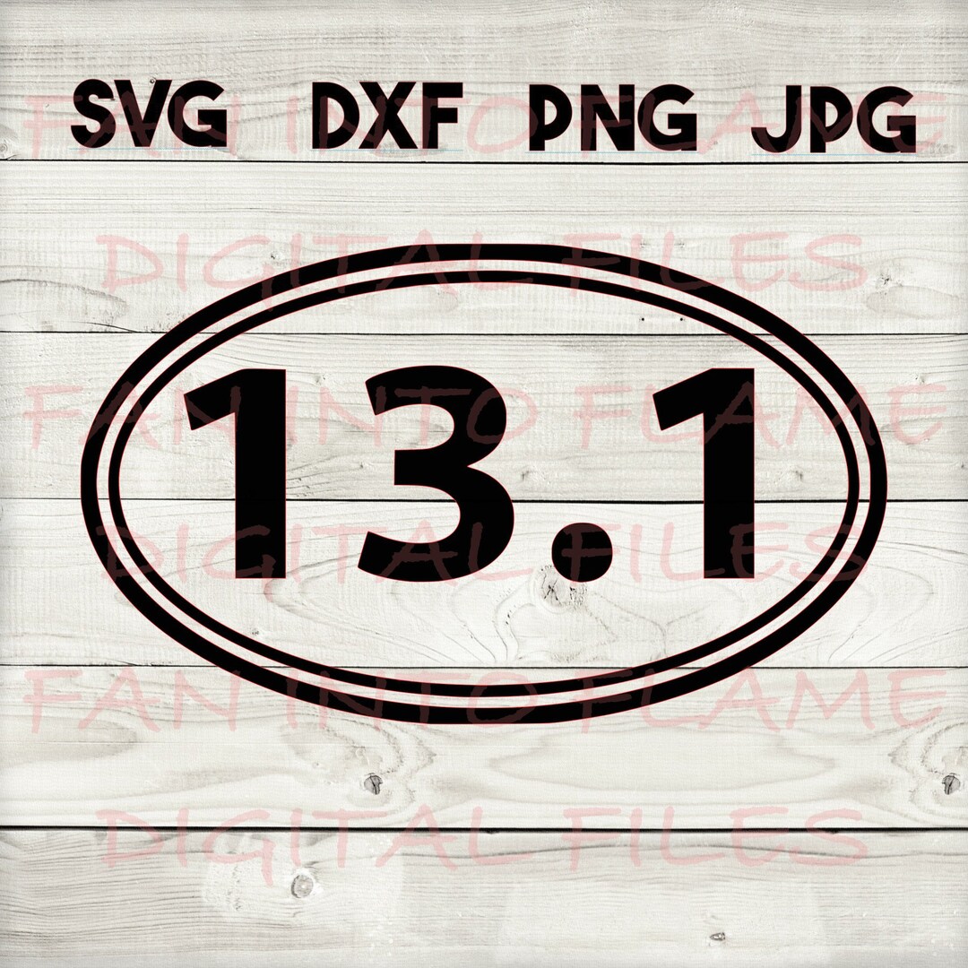 13.1 SVG, DXF, Png, Jpg, Digital Download, Silhouette, Cricut - Etsy