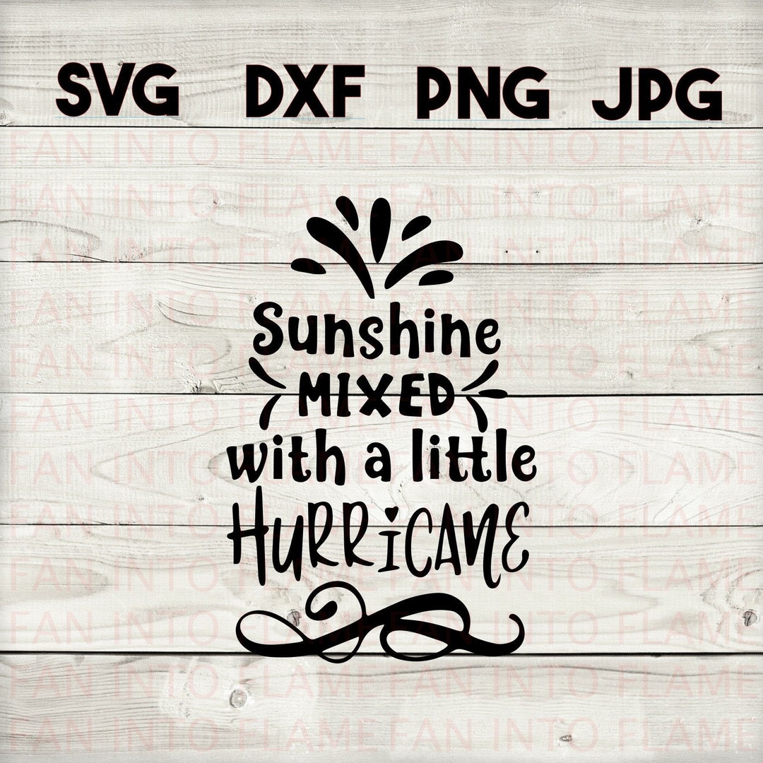 Hurricane SVG, DXF, Png, Jpg, Digital Download, Silhouette, Cricut ...