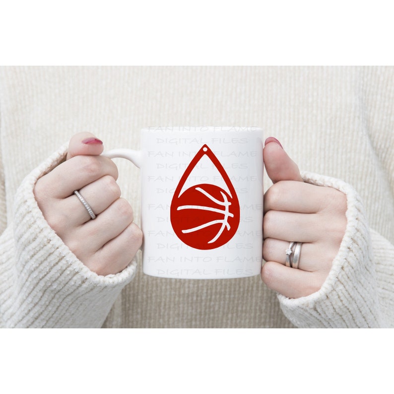 Teardrop Basketball SVG, DXF, Png, Jpg, Digital Download, Silhouette ...