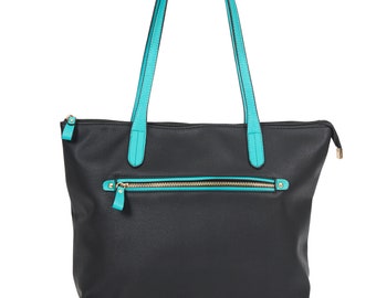 Turquoise Tote Bag - Etsy