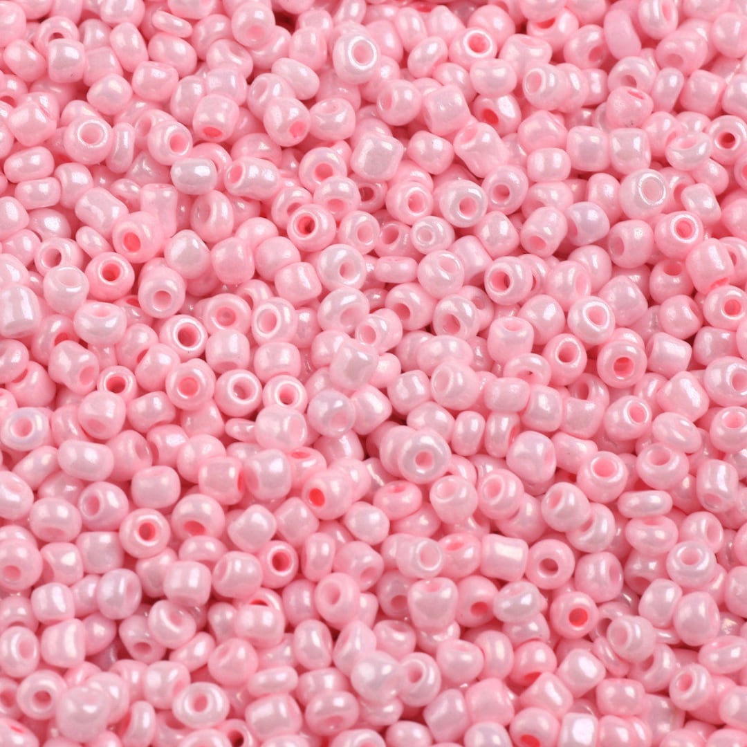 Light Pink Mix Color Glass Small Little Seed Beads Loose Spacer 3mm for ...