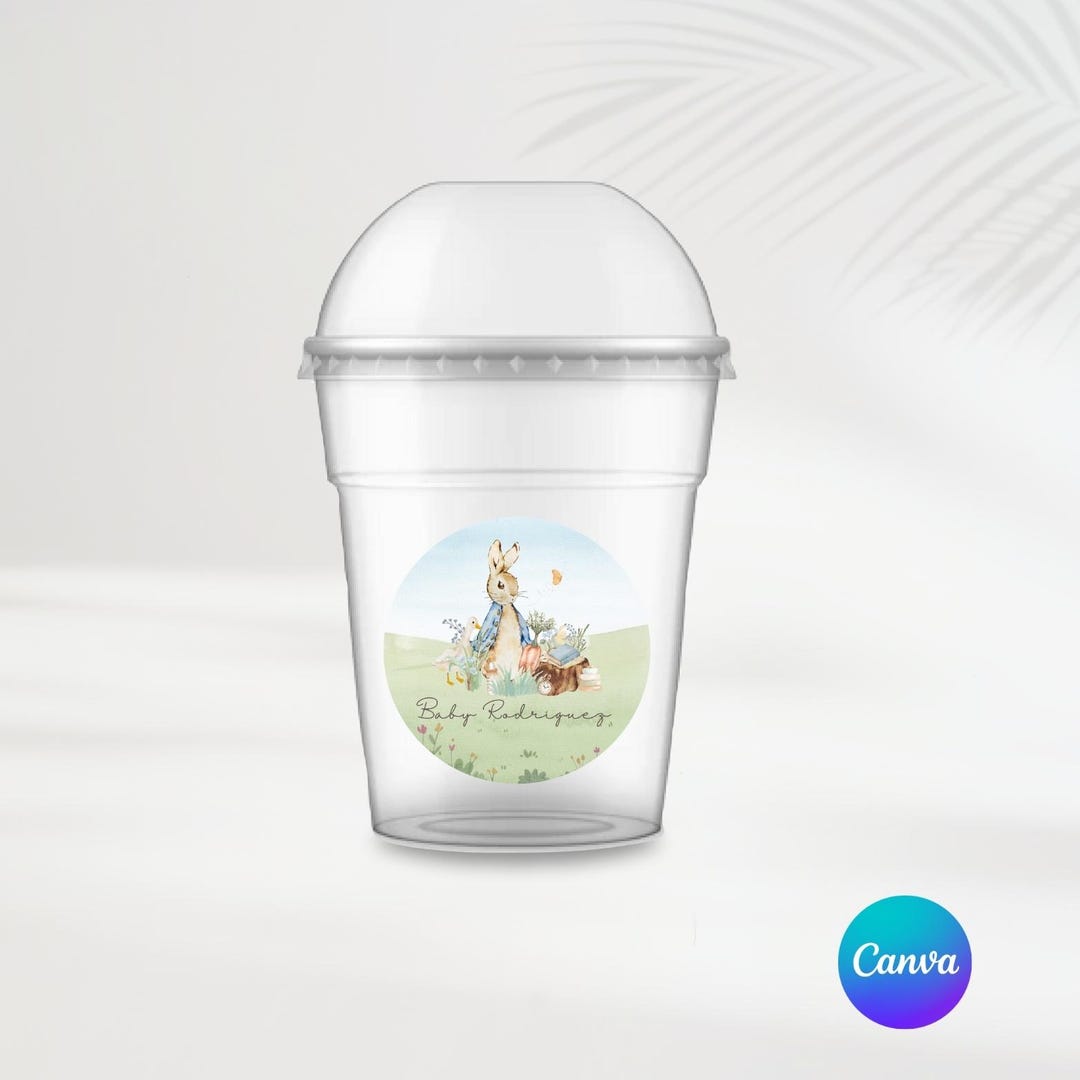 Peter the Rabbit Labels | 2x2 Labels | Editable Template | Peter the ...