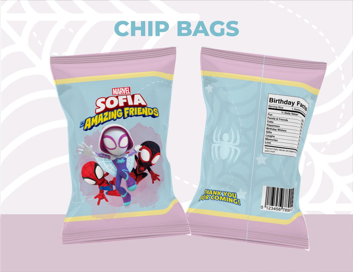 Spidey and His Amazing Friends Party Template PRINTABLES Custom Name ...