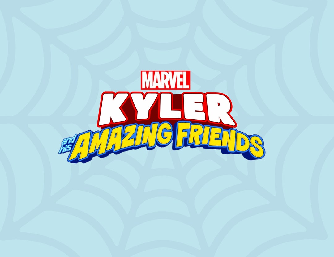 Personalized Spidey and His Amazing Friends Logo Digital File PNG Kids ...