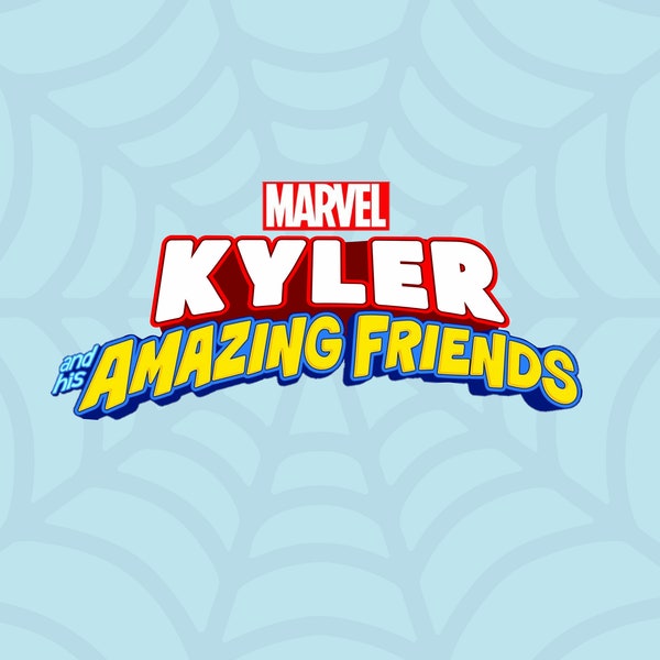 Spidey Letters Png - Etsy