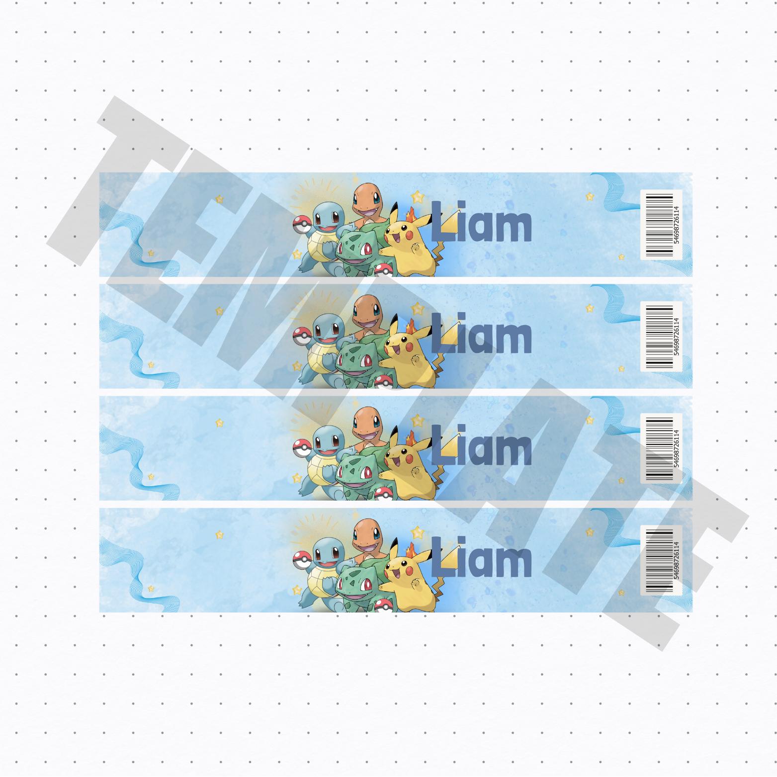 Pokemon Party BUNDLE | Editable Template | Pokemon Favors | Pokemon ...