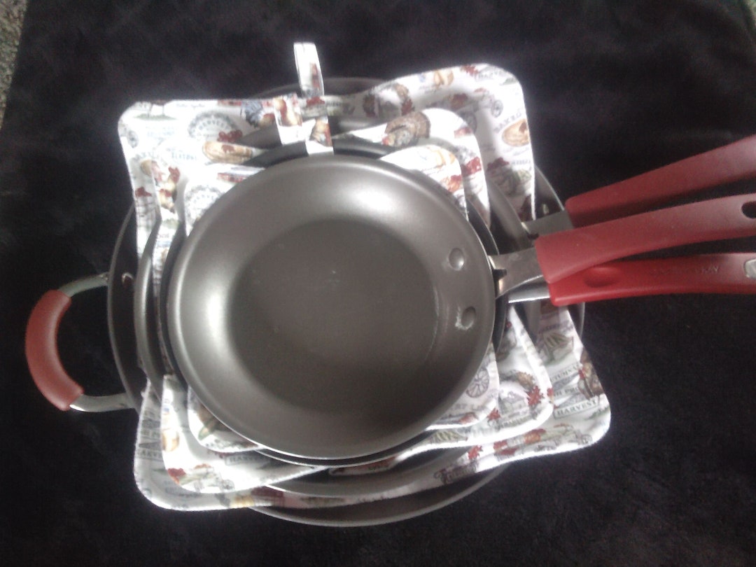 Set of 3, Pot Protectors, Multi-use - Etsy