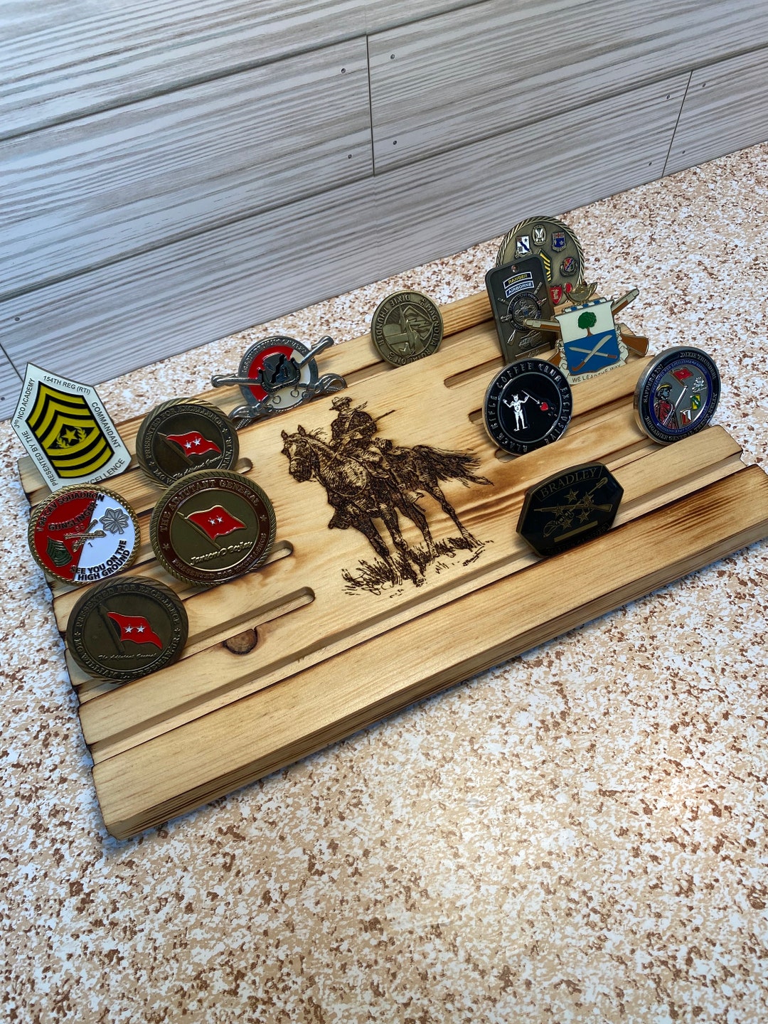 Challenge Coin Display Holder - Perfect Military Gift for Military - Etsy