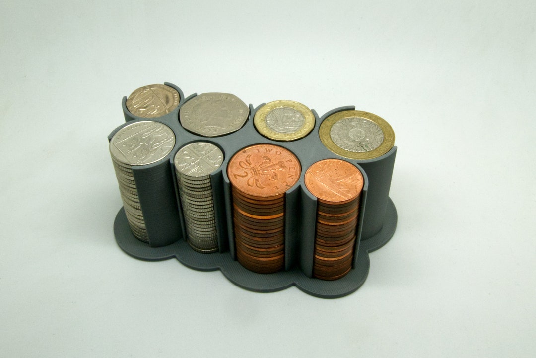 UK Coins Holder, Sorter - Organiser Storage Rack - Current ...