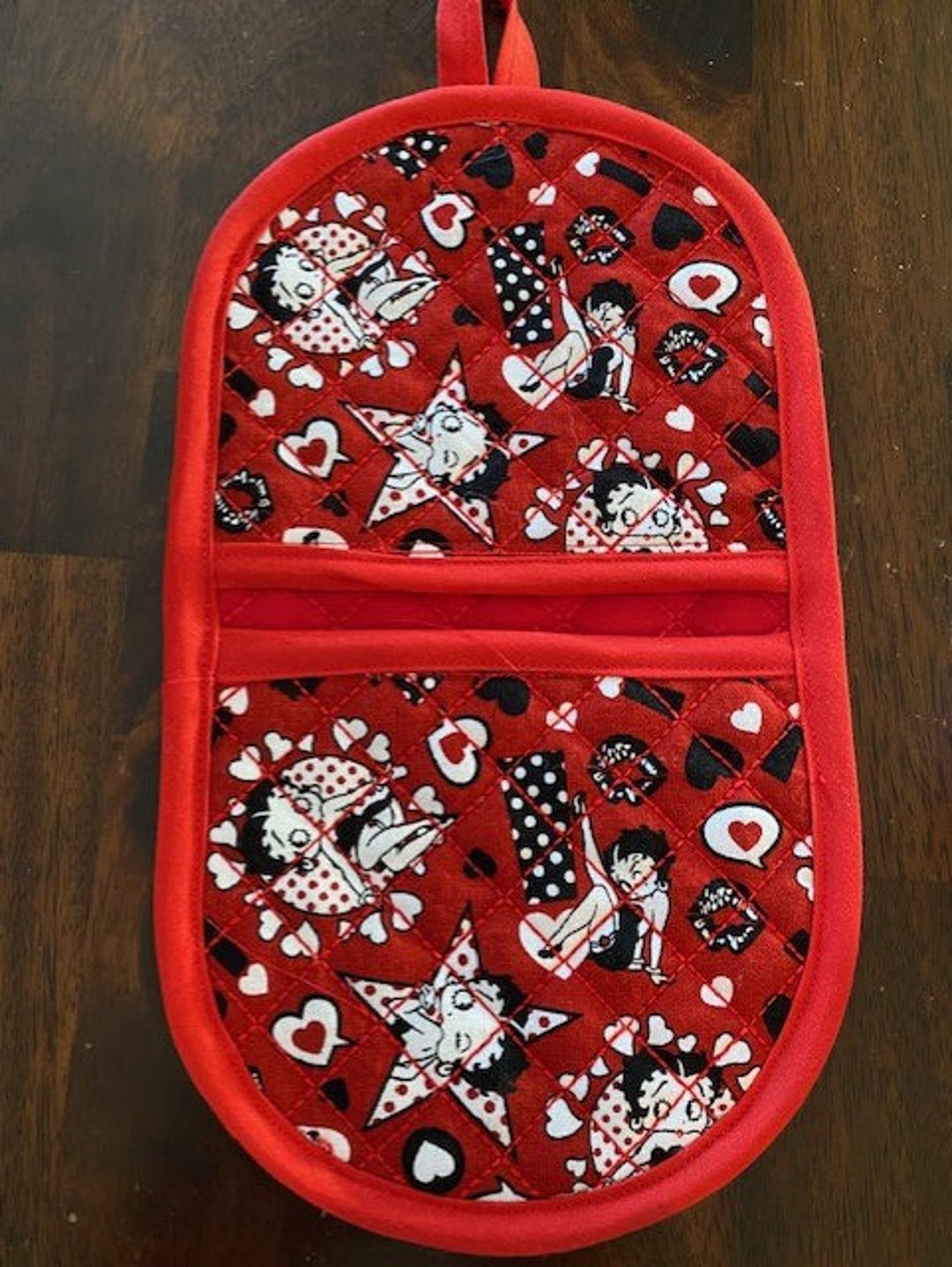 Betty Boop Finger Oven Mitt, Trivet, Hot Pad, Oven Mitt, Gift - Etsy