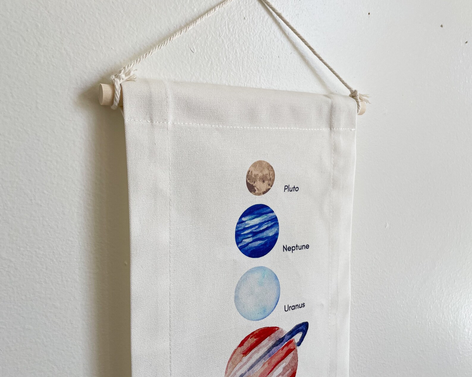 Solar System Poster Chart Planet Chart Boy Nursery Decor - Etsy