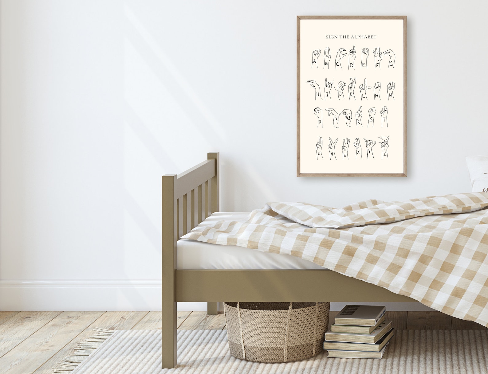 ASL Poster American Sign Language Poster Sign Language - Etsy