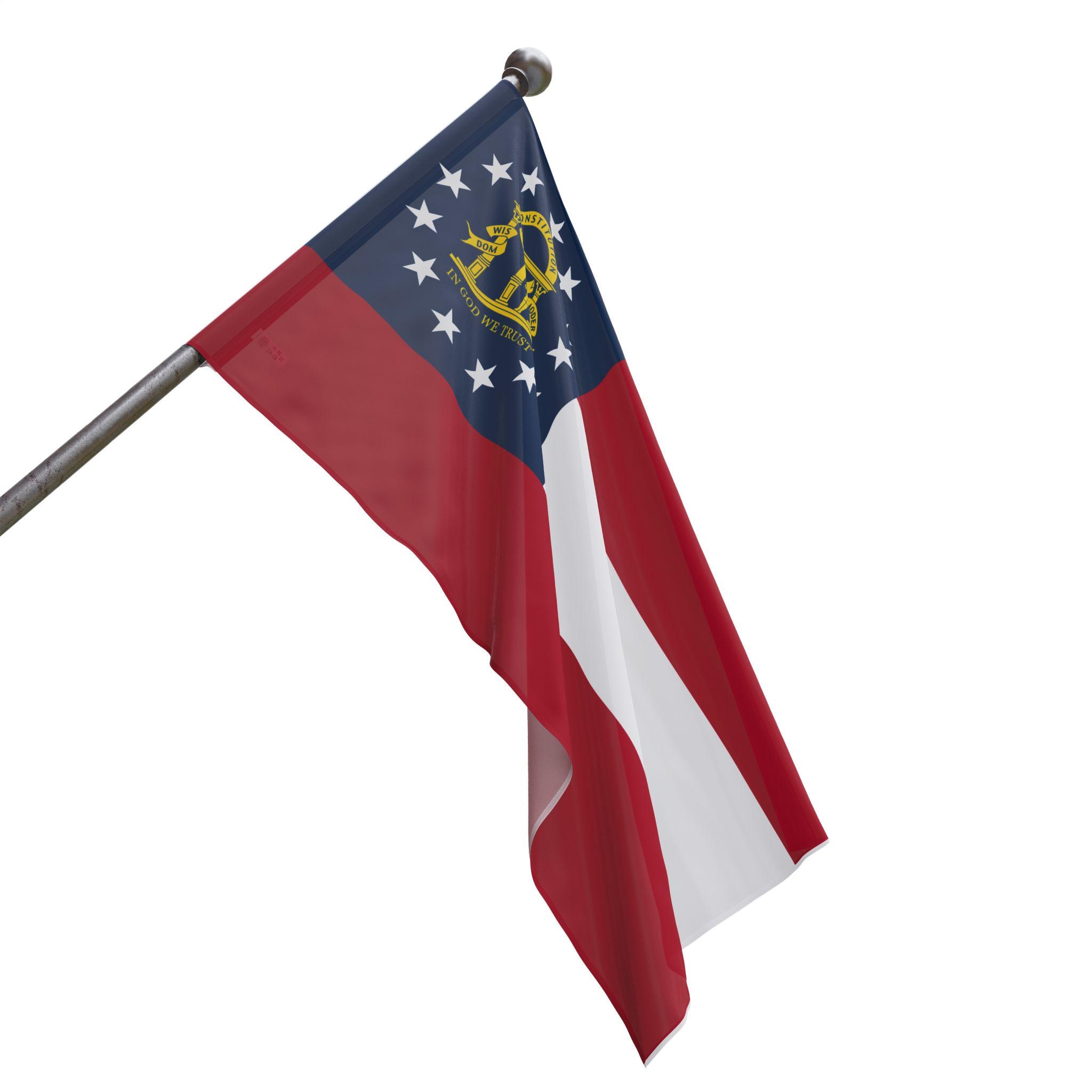 Georgia State Flag - Etsy