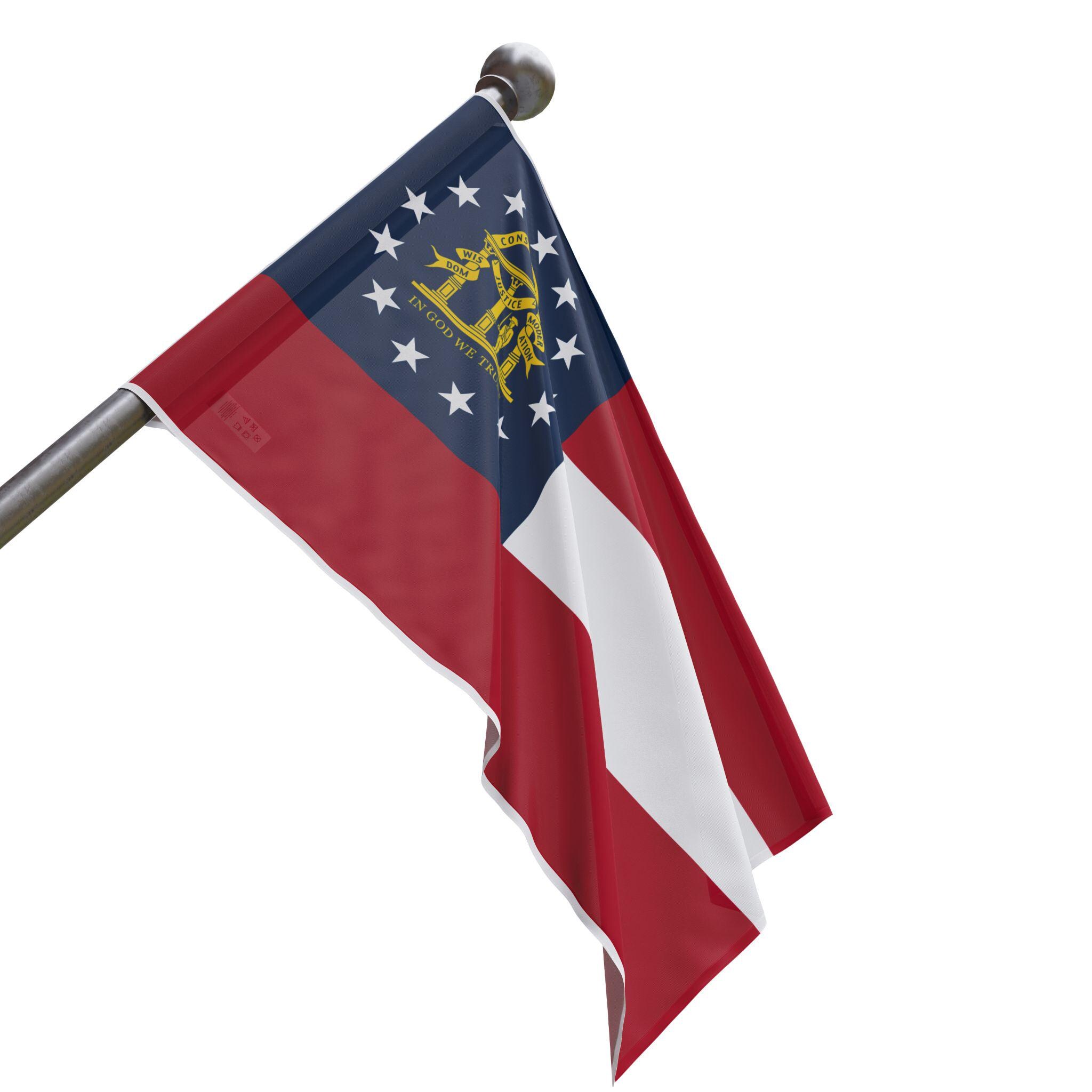 Georgia State Flag - Etsy