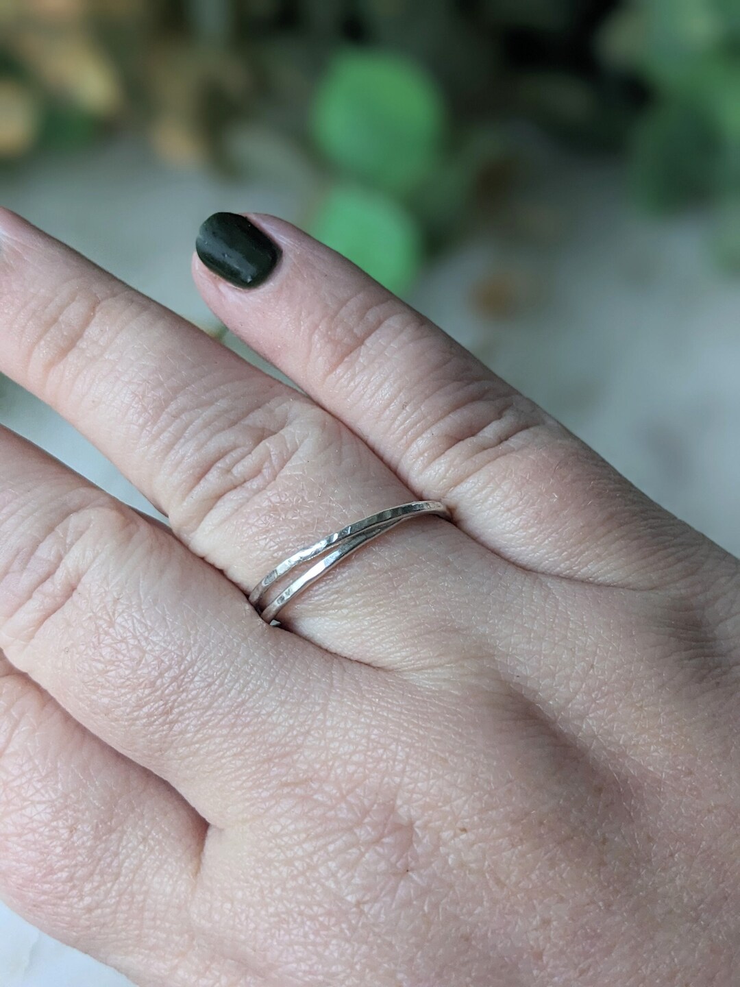 Interlocking Silver Rings Stacking Rings Sterling Silver Rings Russian ...