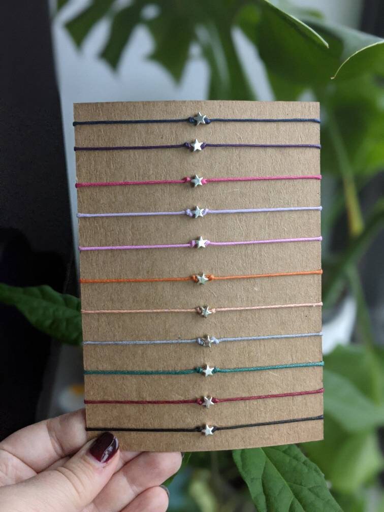 Sending A Hug Wish Bracelet Friendship Bracelet Lockdown - Etsy