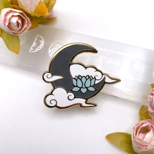 Enamel Lotus - Etsy