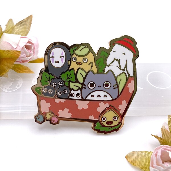 Totoro Enamel Pin - Etsy