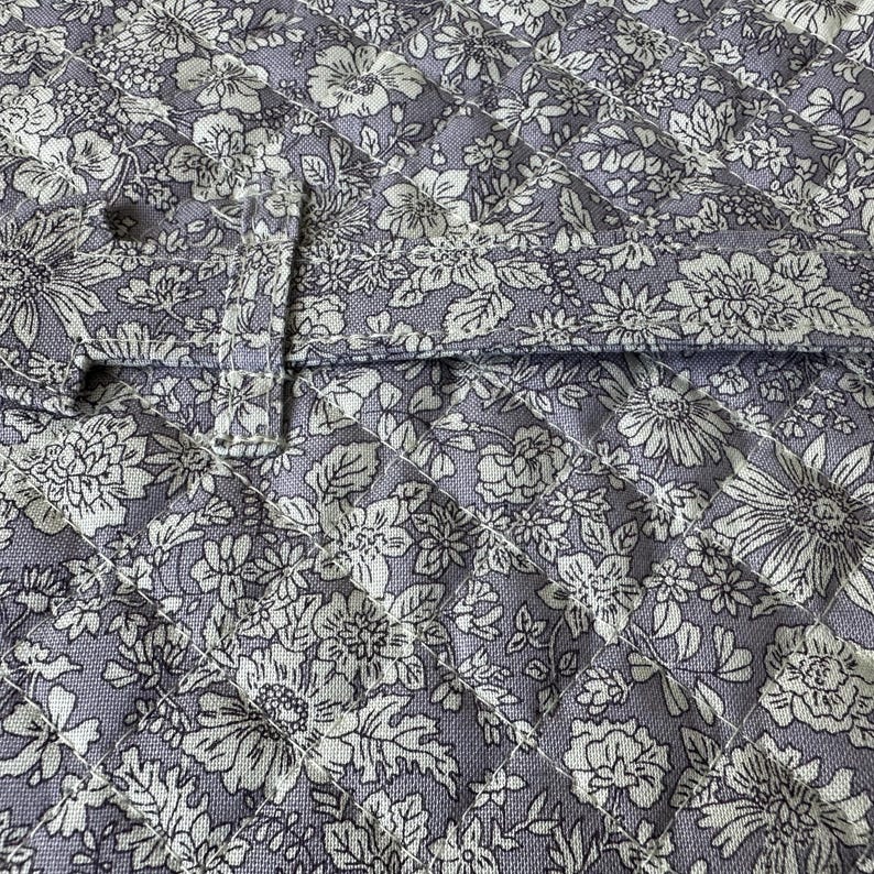 Pretty Liberty Sewing Box in Lilac & White Floral Cotton Print - Etsy