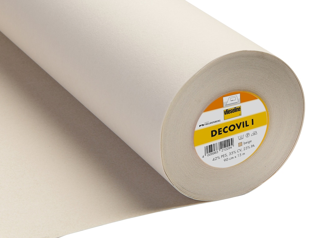 DECOVIL 1 HEAVY Stiff Interlining Sold in Various Lengths. Ideal for ...