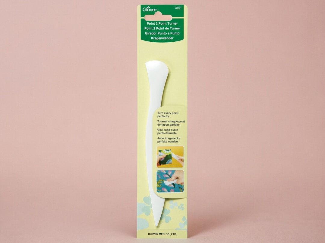 CLOVER Point 2 Point Turner. Quality Turning Tool for Fabric Points and ...
