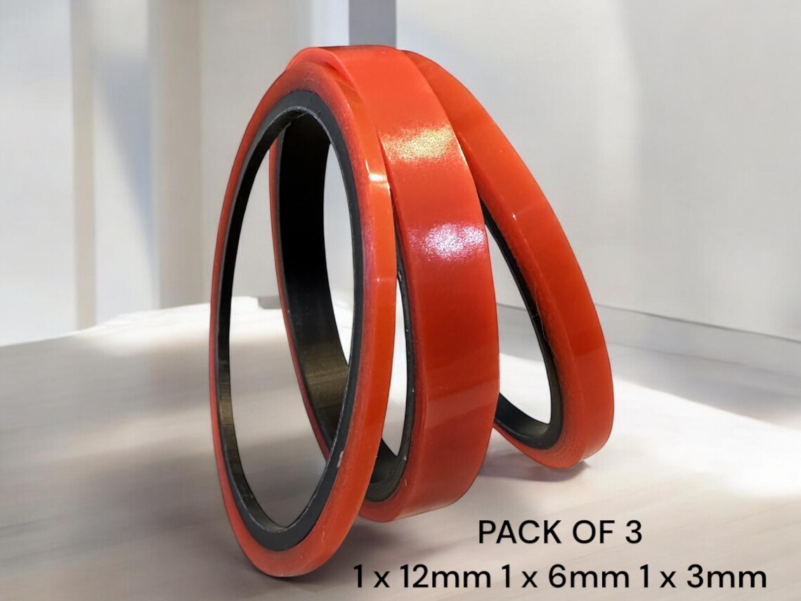 Super Sticky Double Sided Tape: 3 Widths, Craft DIY (pack of 3) - Etsy