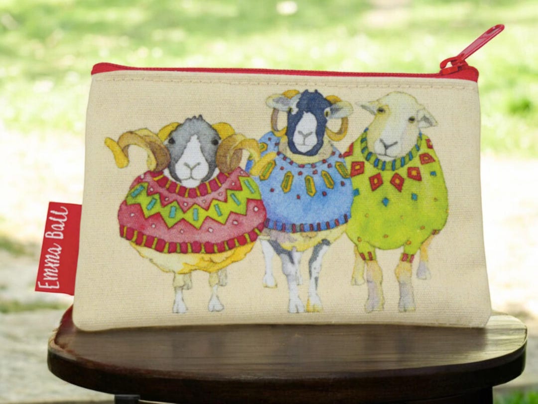 EMMA BALL PURSES 6 Fabulous Designs: Alpaca, Sheep, Gnomes, Puffins ...