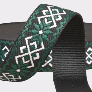 ETHNIC FLORAL WEBBING 38mm 4 Colours Available - Etsy