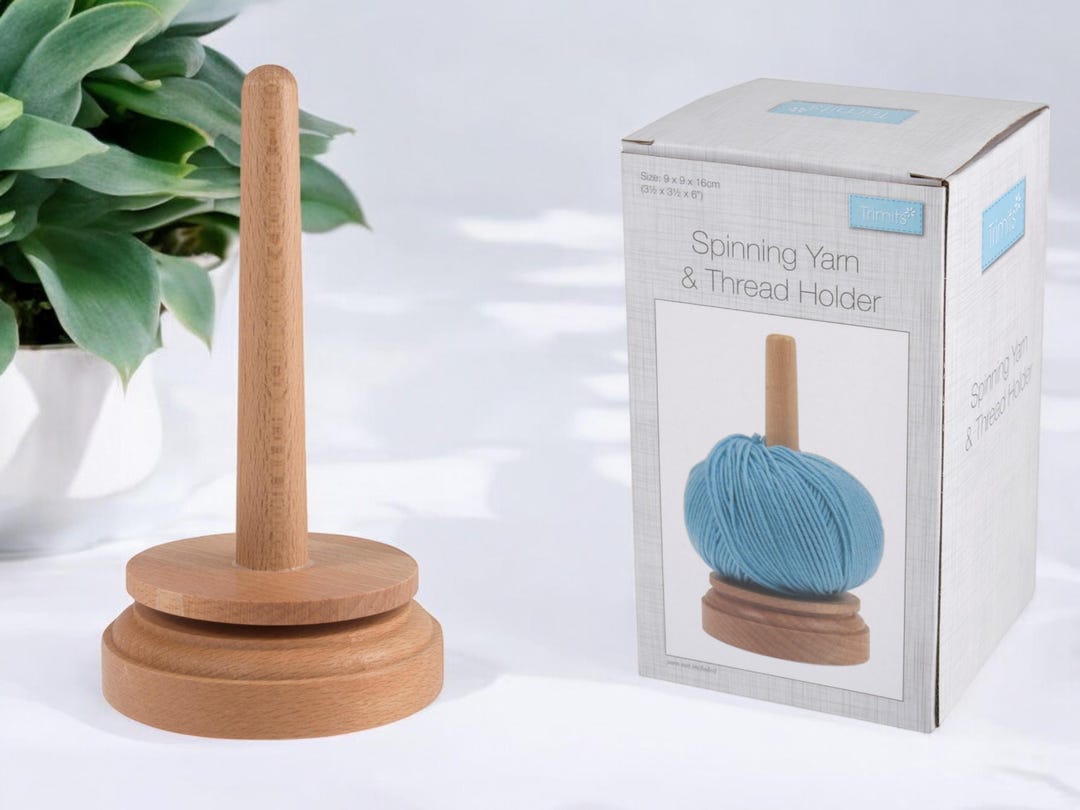 SPINNING YARN & WOOL Holder by Trimits - Etsy