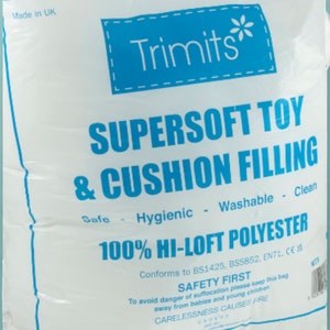 TOY FILLING STUFFING 400g Trimits Washable Soft Toys Cushions Crafts - Etsy