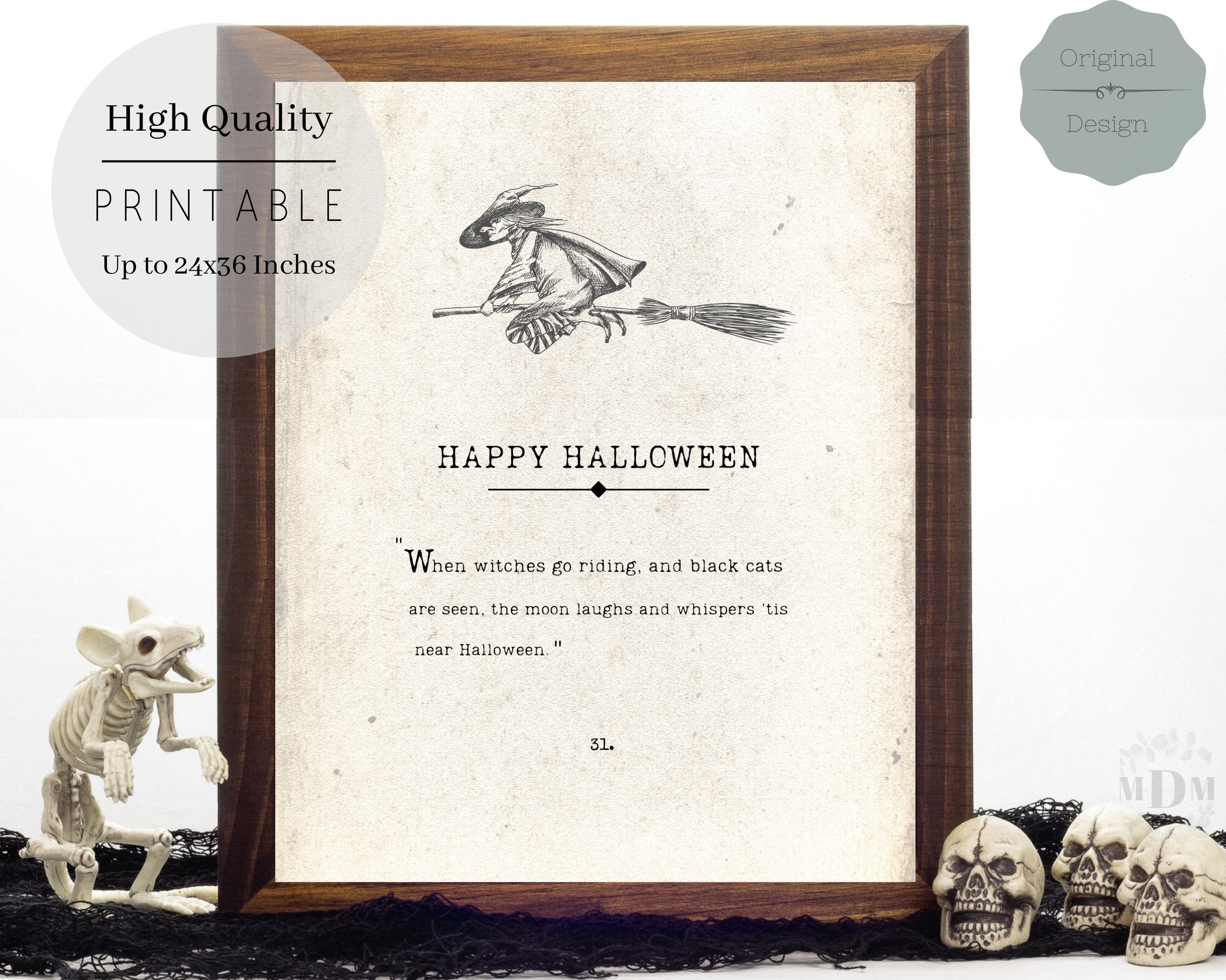 Happy Halloween PrintableBook Page PrintHalloween | Etsy