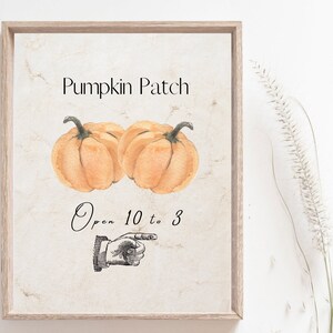 Fall Decor, Fall Printable, Thanksgiving Printable, Pumpkin Sign, Fall ...