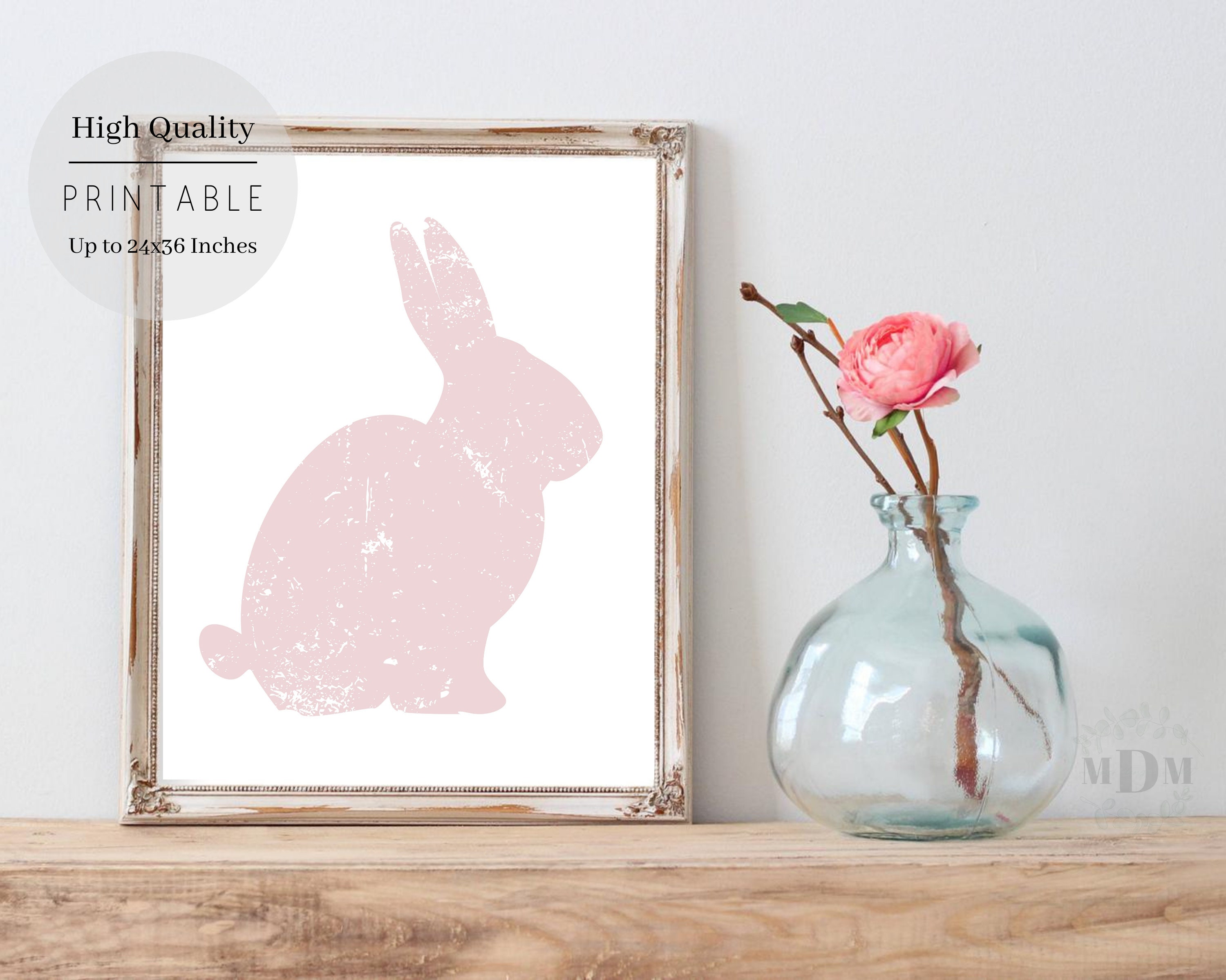 Easter Printable Wall Art-Printable Easter Decor Easter | Etsy